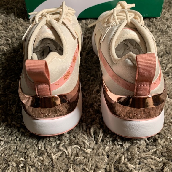 Puma | Shoes | Puma Muse X2 Metallic Rose Gold Wmns Sz | Poshmark
